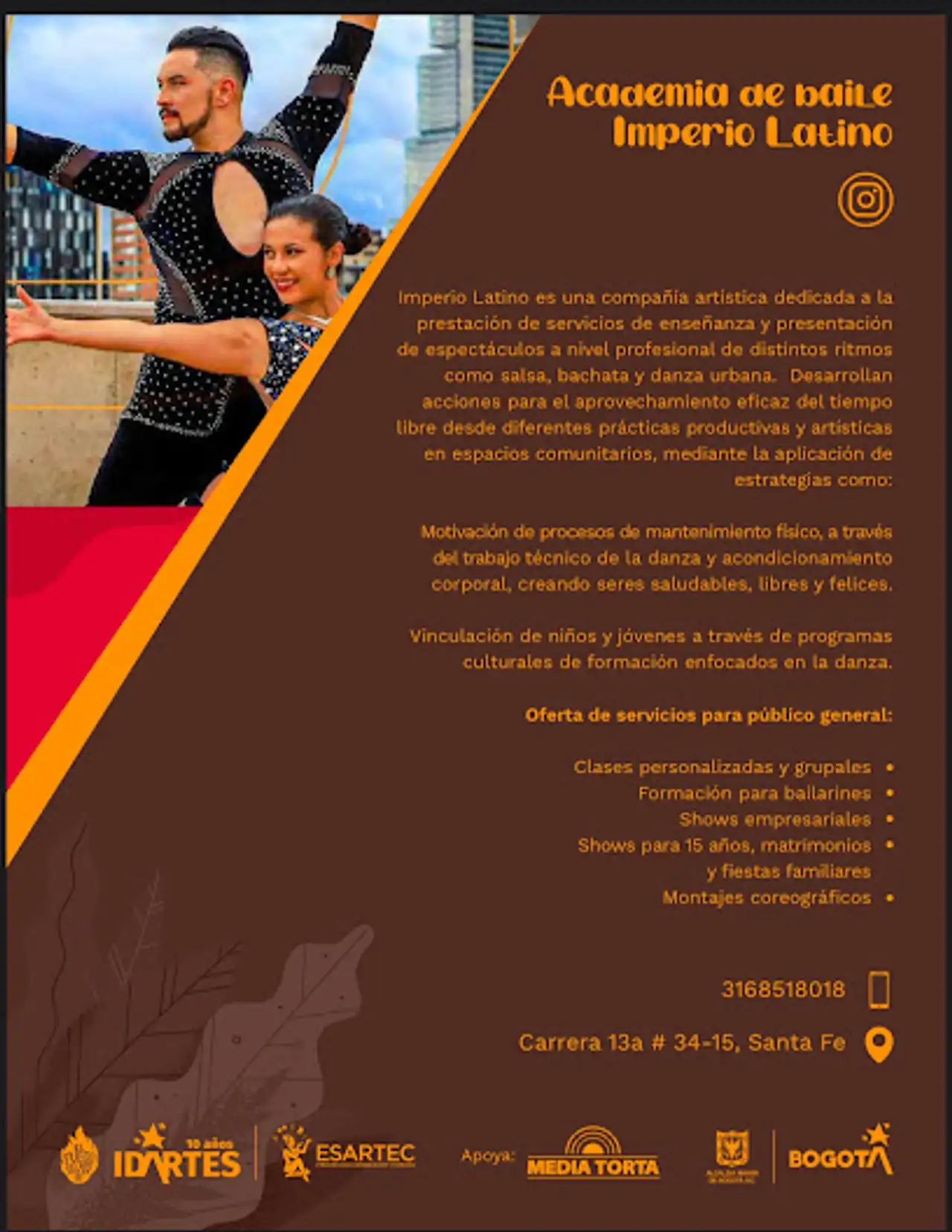 Las 10 Mejores Escuelas de Baile para Niños en Teusaquillo (Bogotá)